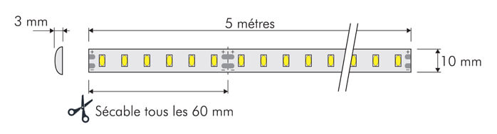 RUBAN LEDS COULEUR - Direct Enseignes